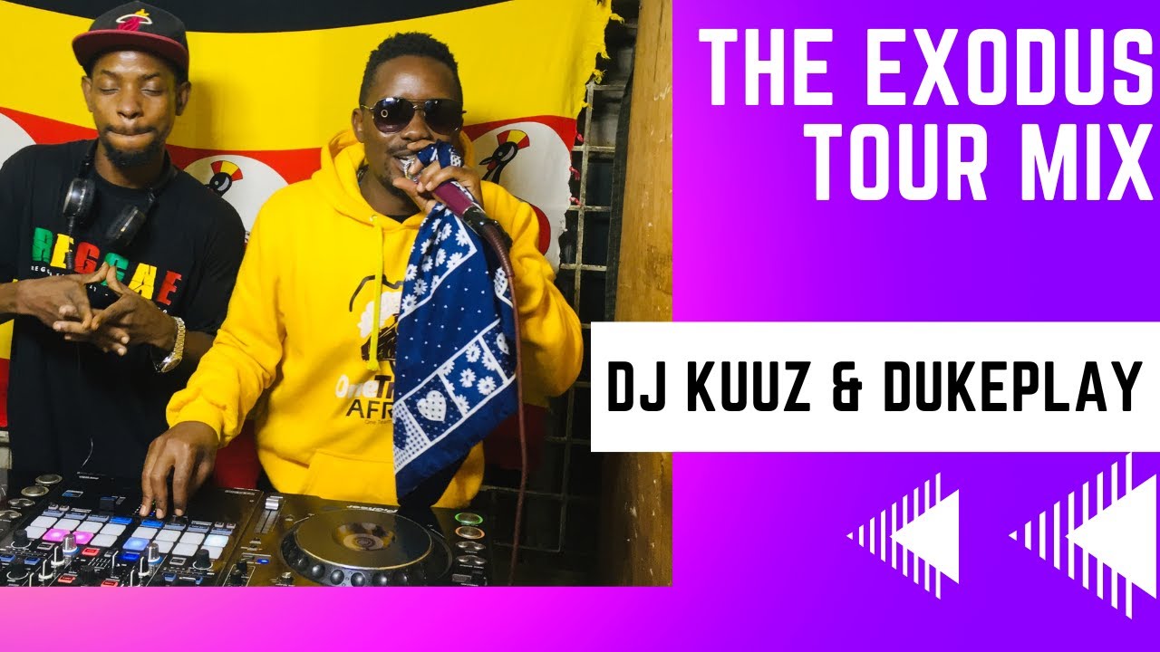 The Exodus Tour mix Dj Kuuz ft Dukeplay-live jugling@Reggae pulse radio ...