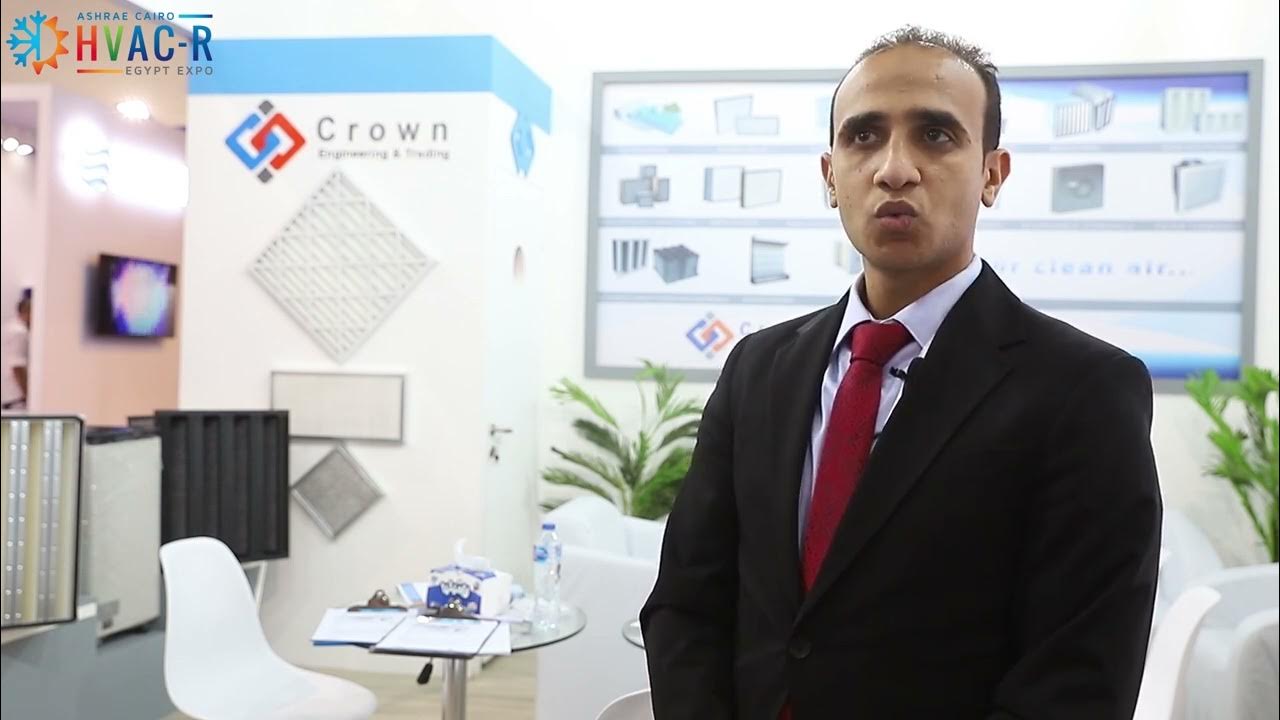 Hvac R Egypt Expo 2022 كلمة شركة كراون للهندسة والتجارة عن مشاركتها