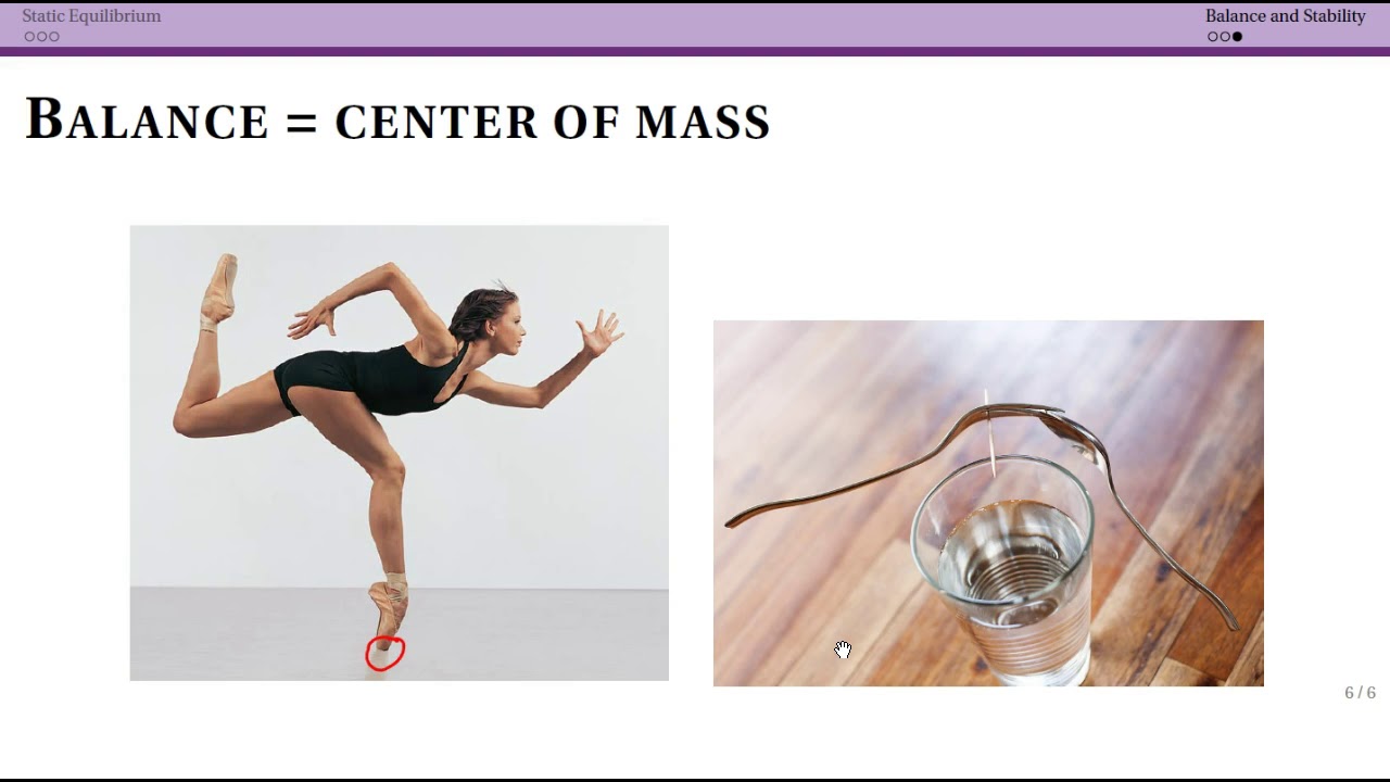 Balance and Stability - YouTube