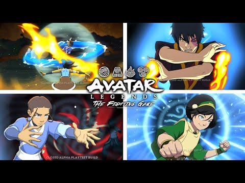 Avatar Legends: The Fighting Game - All Supers & Ultimate Attacks (4K)