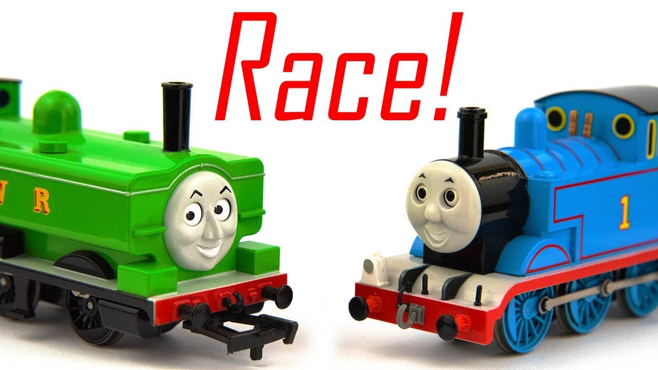 Thomas vs. Duck (Race!) - YouTube