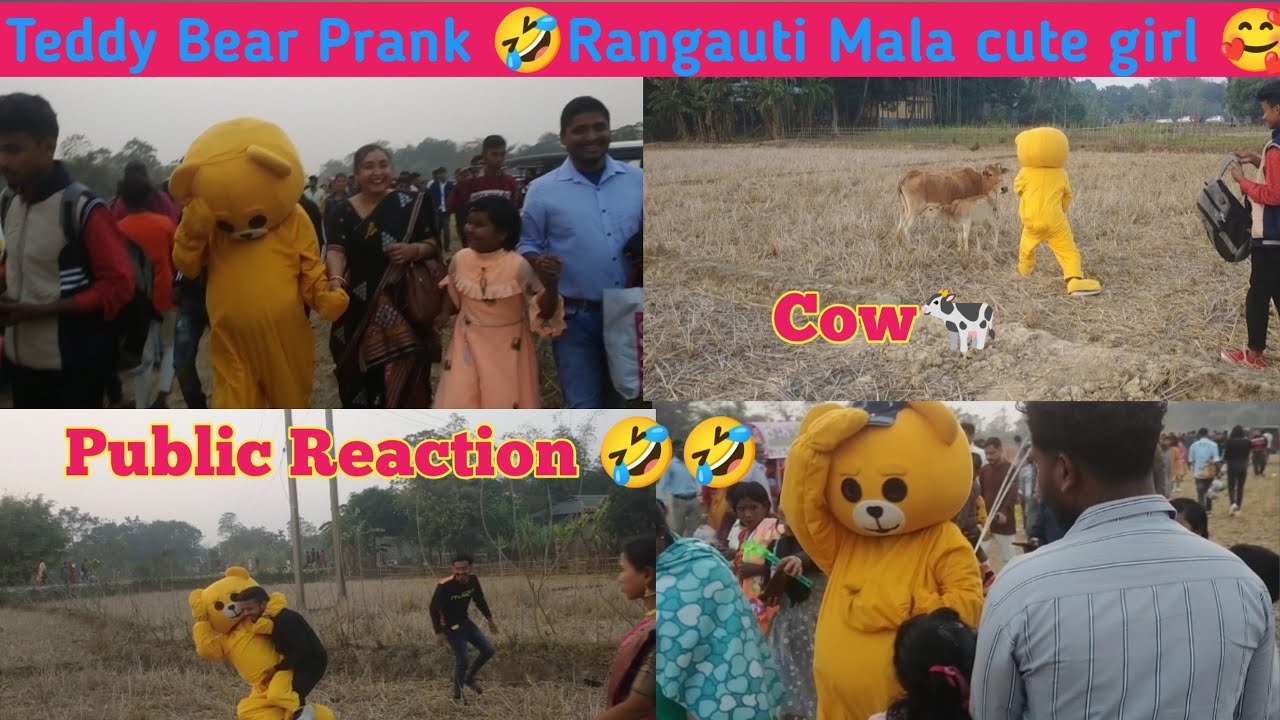 Kailashahar 14 Dabota Mala 🤣🤣Public Reaction Teddy Bear Prank || ASP ...