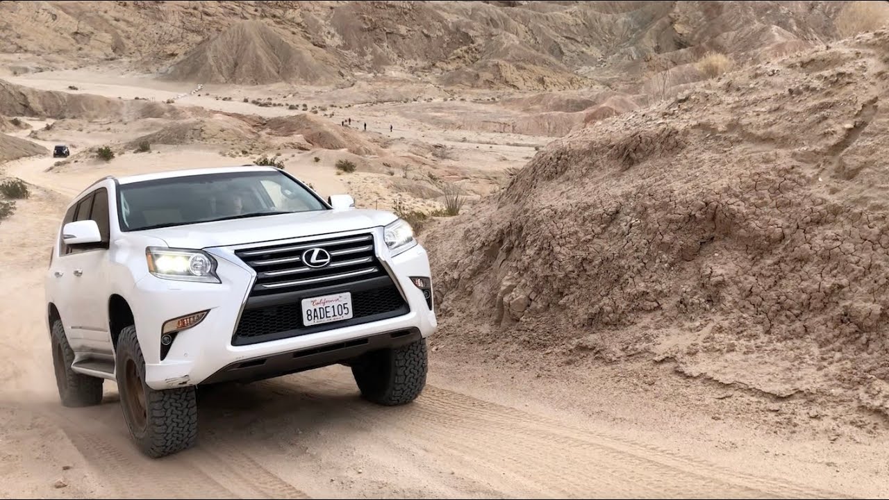 Lexus GX 460 Off Road - Climbing Hills in Borrego Springs - YouTube