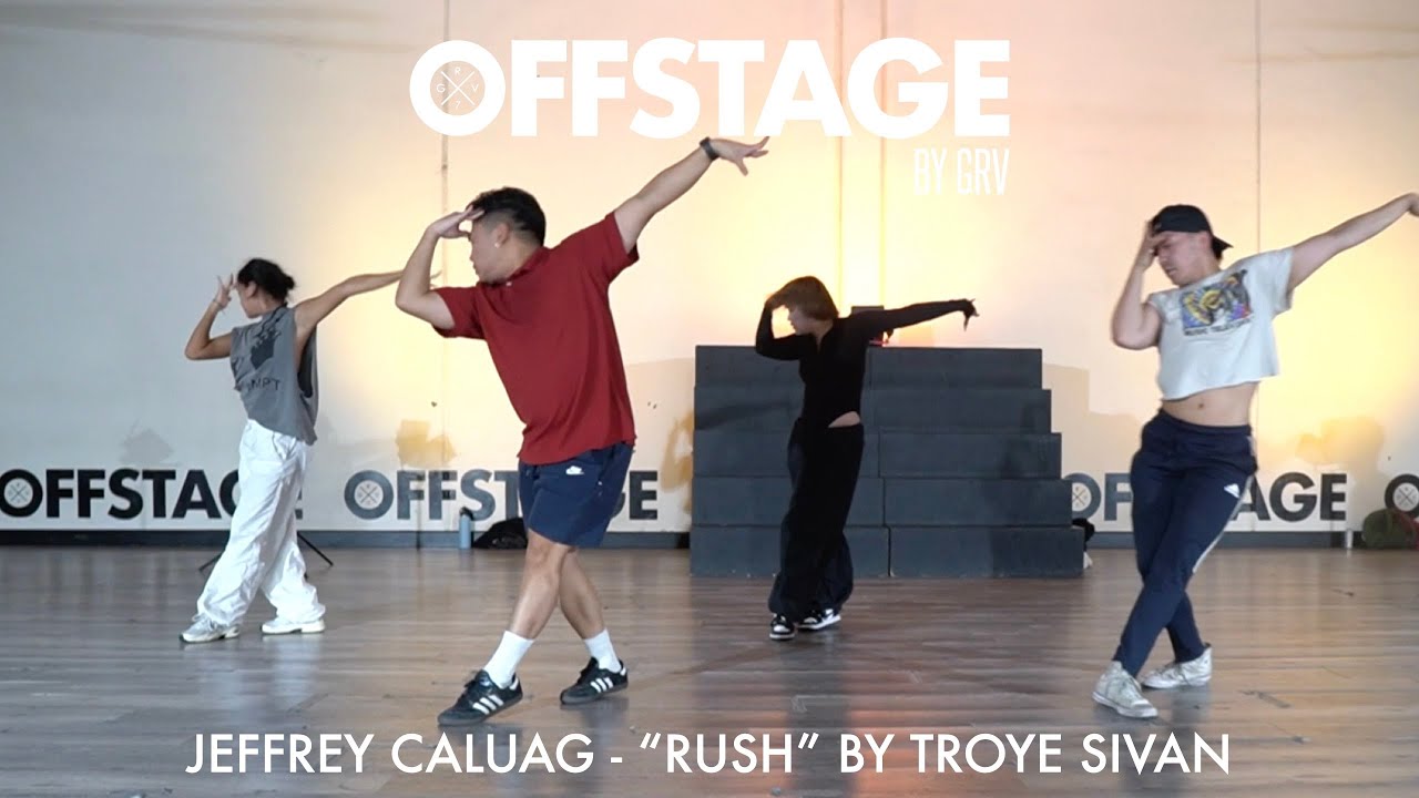Jeffrey Caluag choreography to “Rush” by Troye Sivan - YouTube