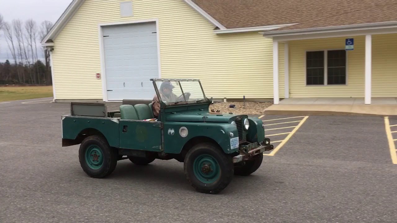 1957 Land Rover first drive since 1996 - YouTube