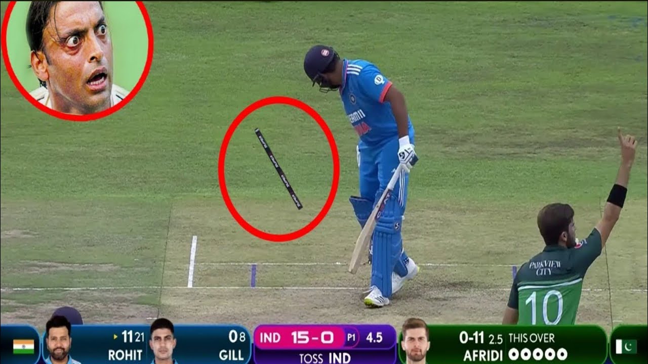top 10 best stumps flying deliveries in cricket history ever - YouTube