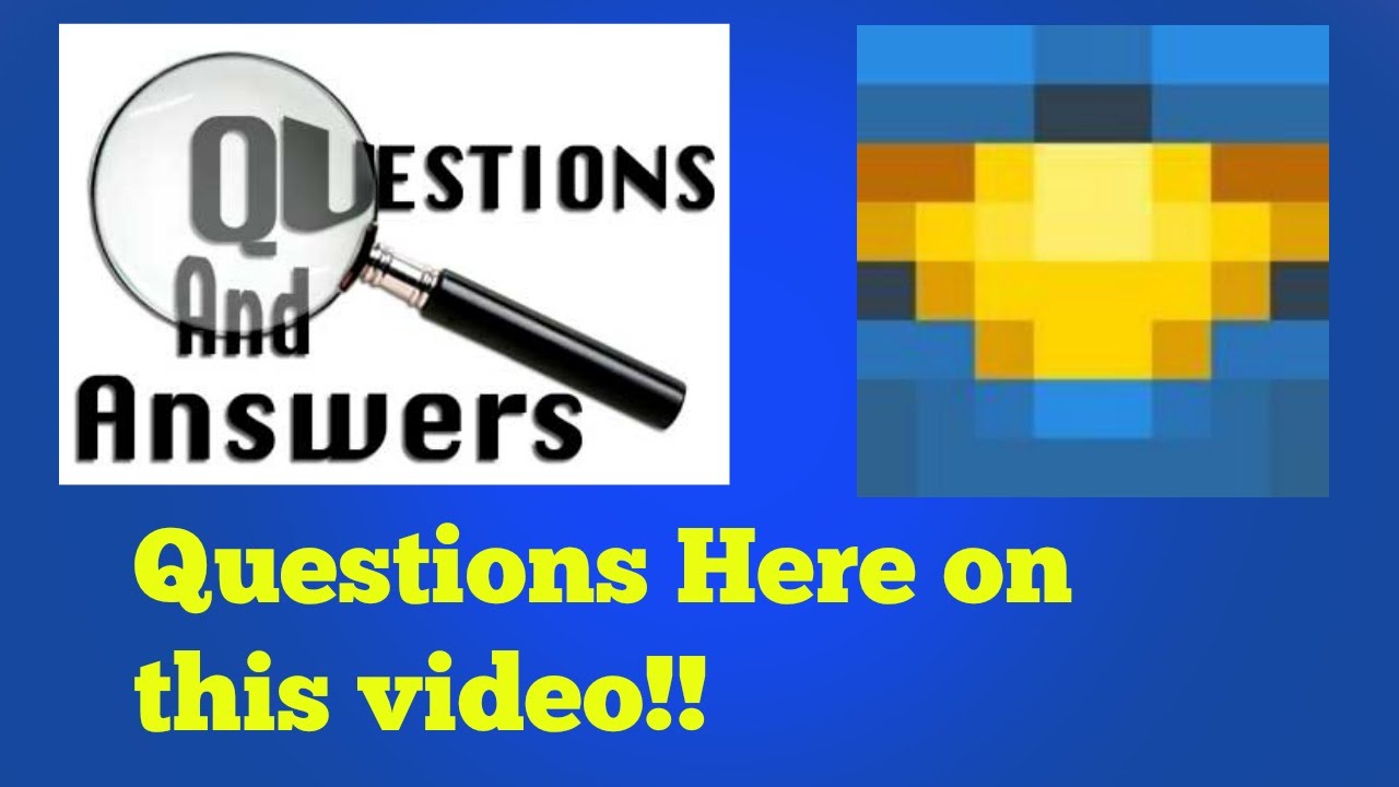 Put You're QnA Questions Here!! - YouTube