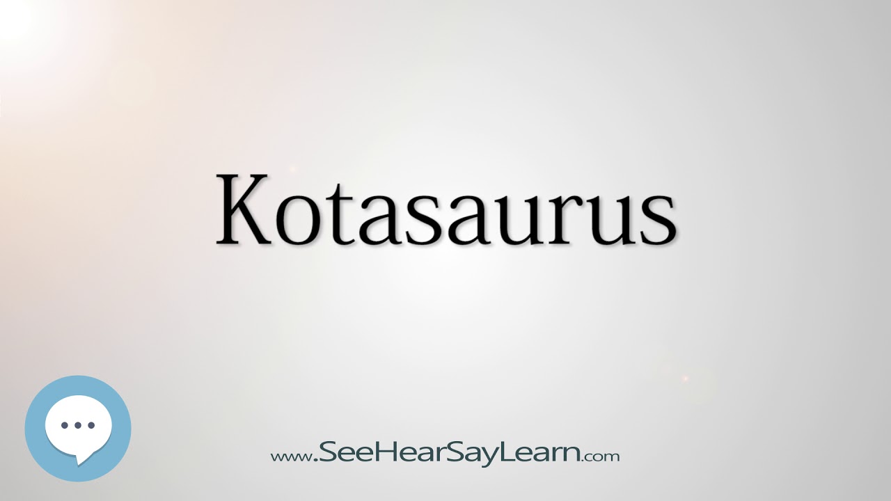 Kotasaurus