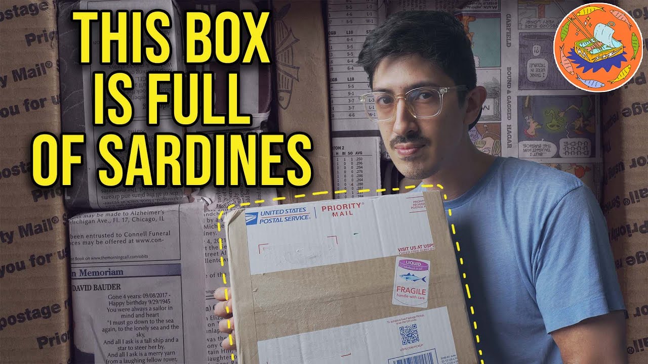 Sardine Stash Delivery Day! | Canned Fish Files Ep. 84 - YouTube