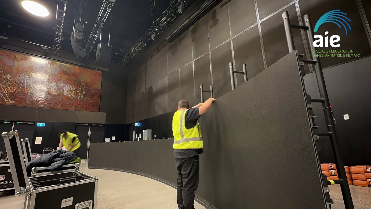 Building the Academy of Interactive Entertainment's virtual production ...
