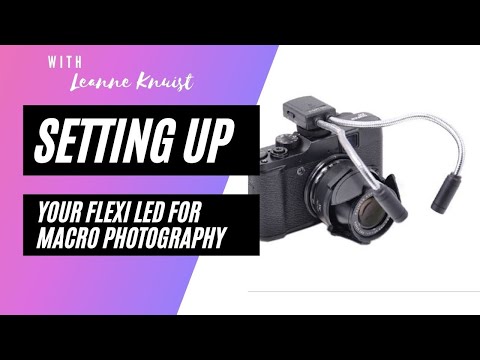 JJC Flexi-LED Macro Arm Lights for Compact Cameras (LED-2M) - YouTube