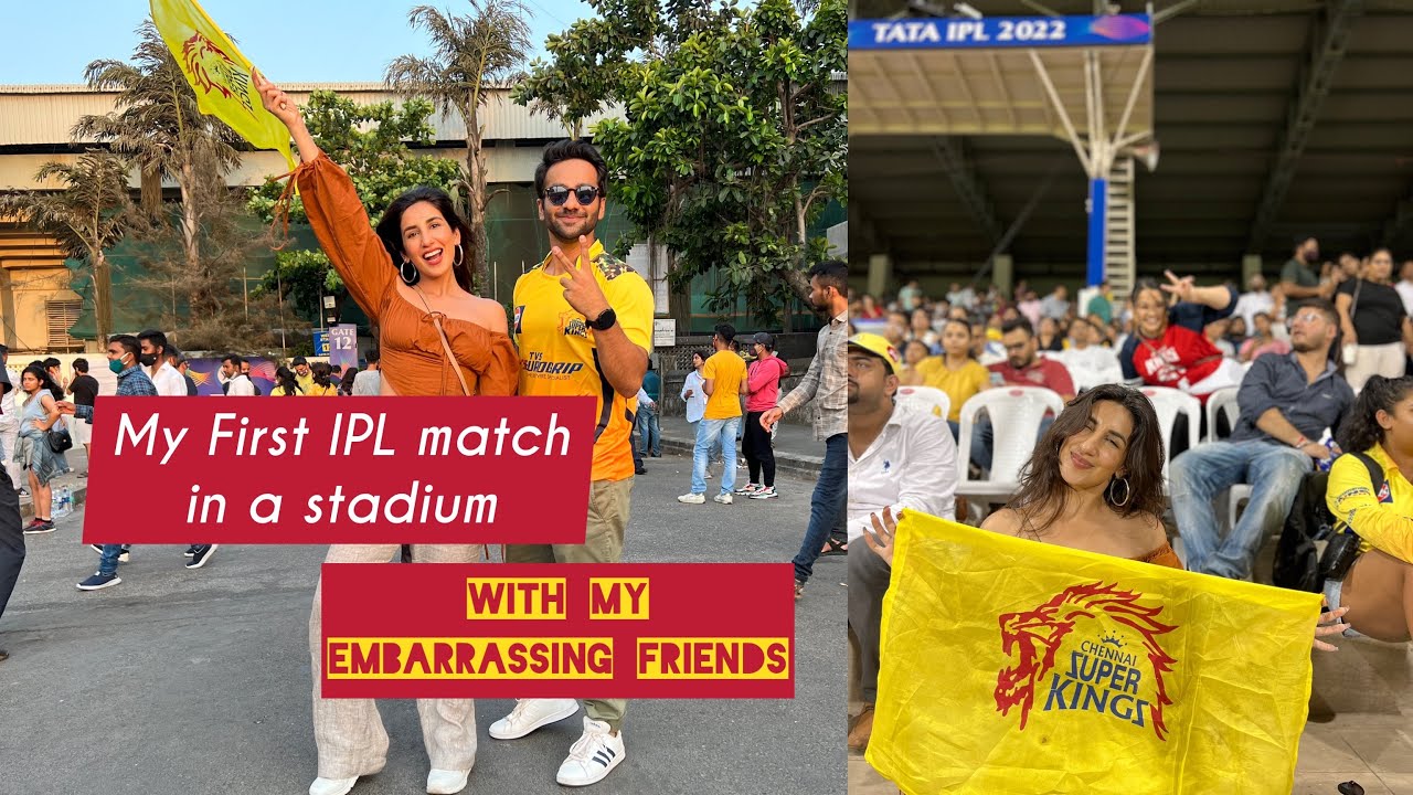 My first time watching a match in a stadium with my over the top ...