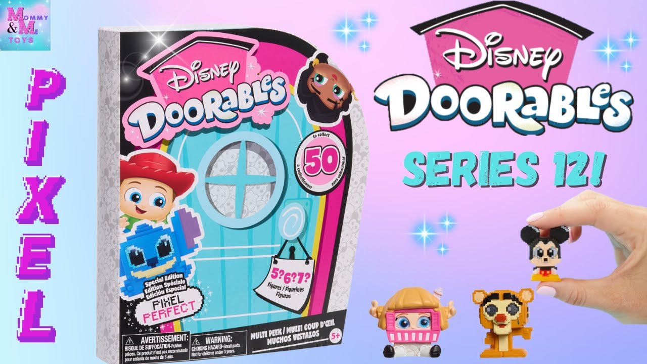 (OUT NOW!) UNBOXING DISNEY DOORABLES SERIES 12 PIXEL PERFECT FIGURES! - YouTube