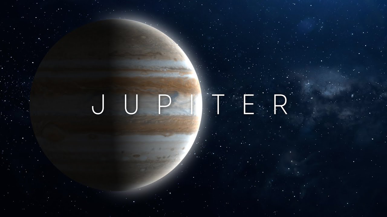 Planet Jupiter Rotation Background | Loop Video - YouTube
