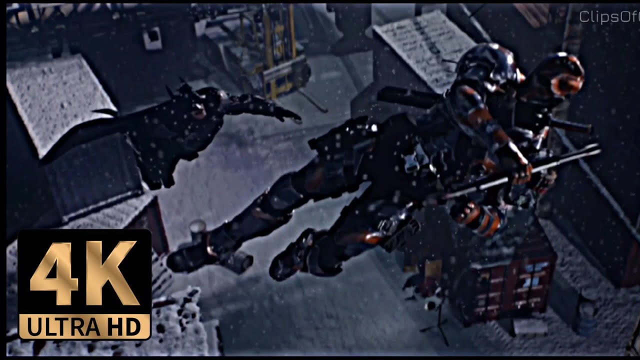 Batman vs Deathstroke Cinematic - 4k 60fps - with Yeat background music ...