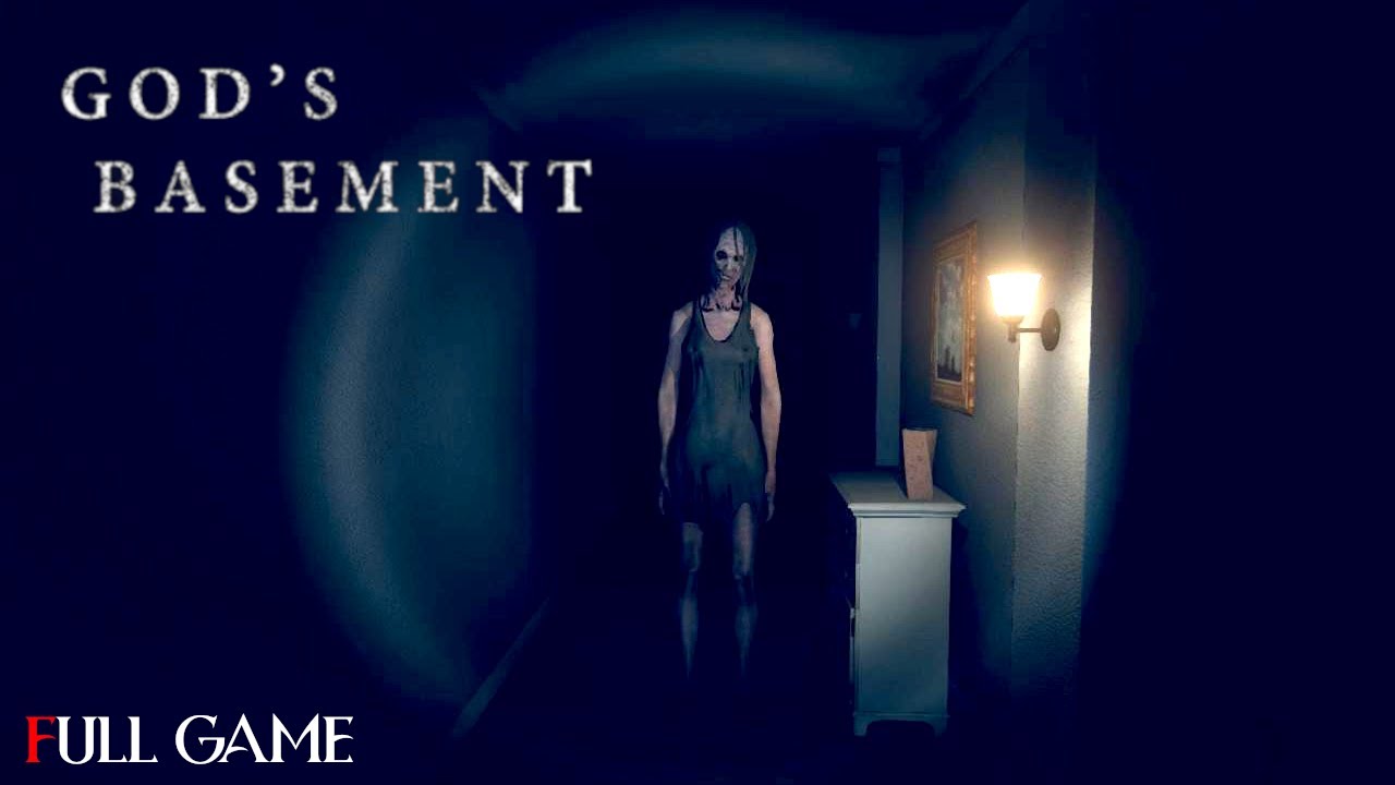 GOD'S BASEMENT - Full Psychological Horror Game |1080p/60fps| # ...
