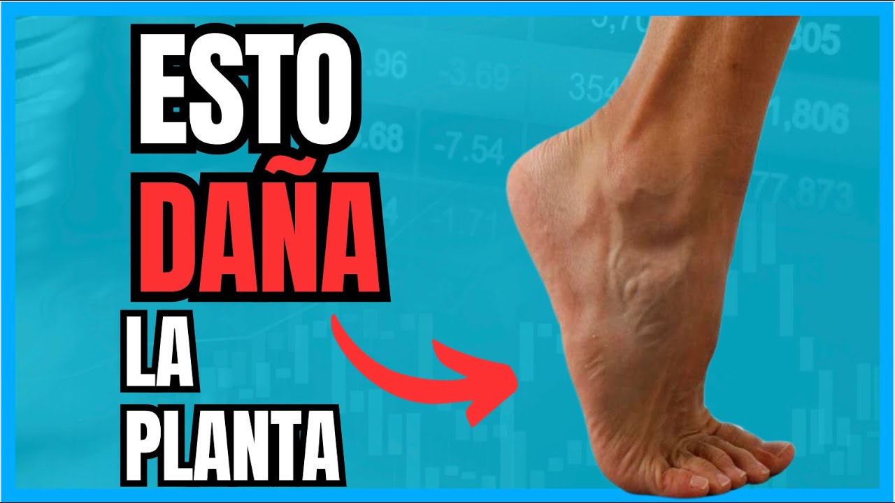 NO LO HAGAS PARA EVITAR DOLOR DE PLANTA DEL PIE - YouTube