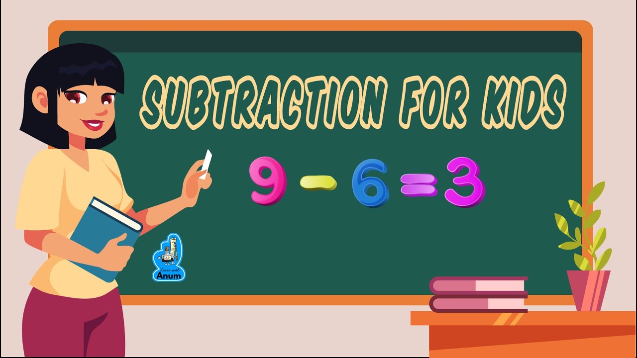 How to Do Subtraction? Basic Subtraction For Kids | Subtraction For ...
