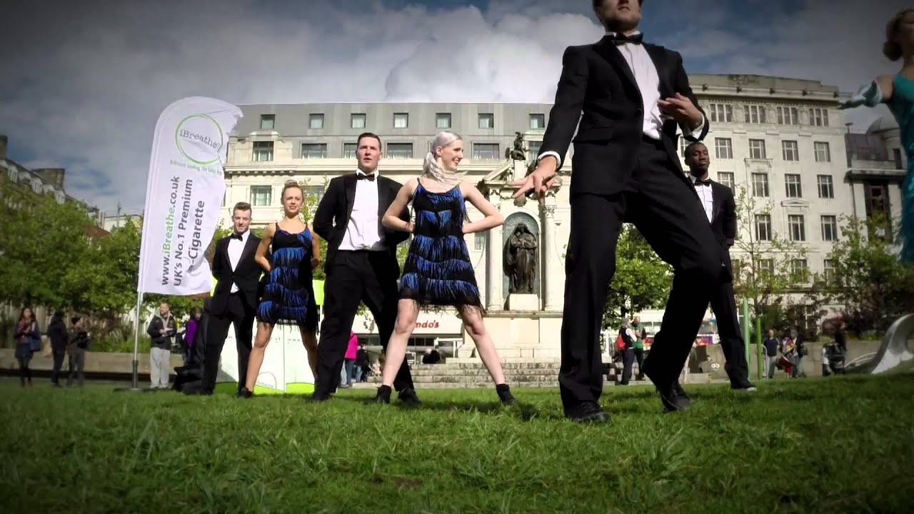 Flash Mob iBreath in Manchester - YouTube