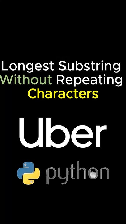 3. Longest Substring Without Repeating Characters | python solution | leetcode for AI | # ...