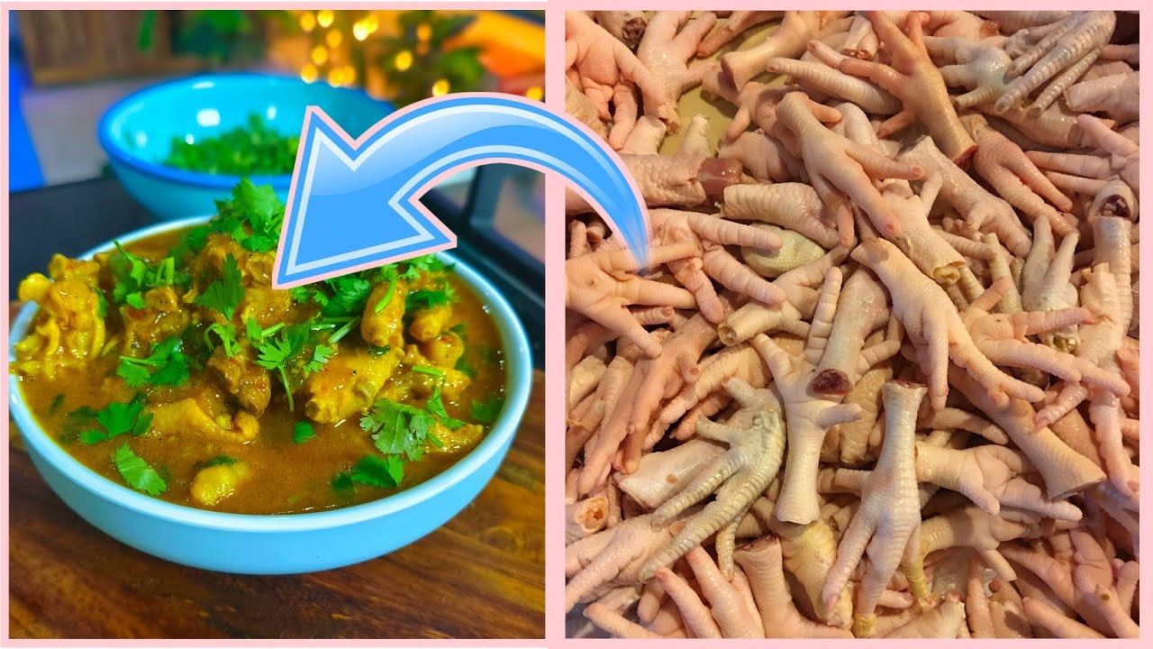 Chicken Paya Masala Recipe | चिकन पाया मसाला | Chicken Feet | Murghi Ka ...