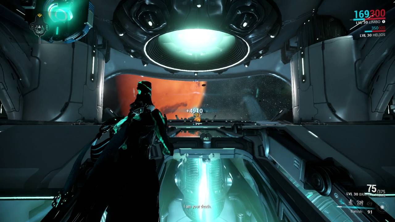 Warframe - Specters of the Rail - Phobos Junction - Solo - Limbo. - YouTube