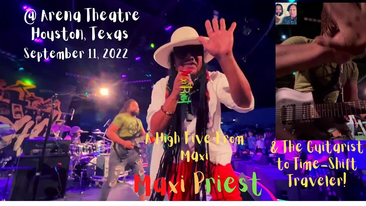 Maxi Priest @ Arena Theatre Houston, TX September 11 2022 - YouTube