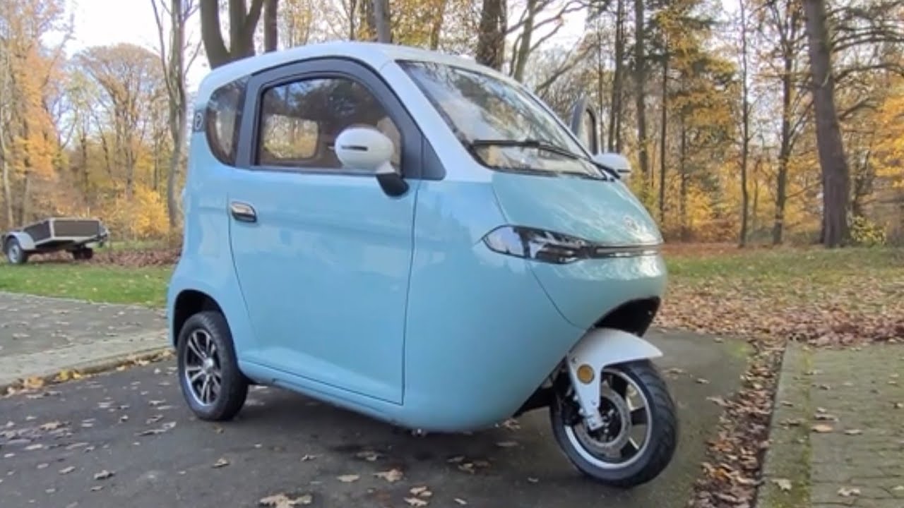 Elektro Kabinenroller Futura 3.0, Funktionen, Details, 45 km/h, E-Mobil ...