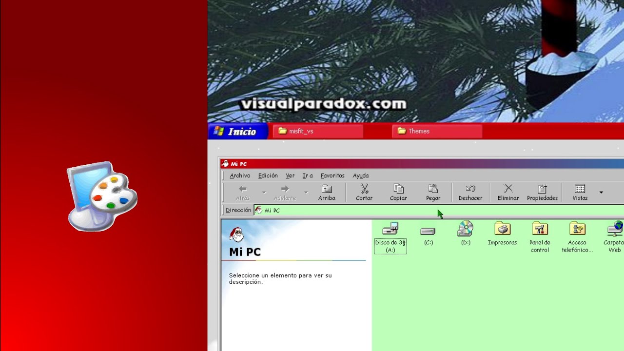 Descargar temas navideños para Windows 98 y XP (especial de navidad ...