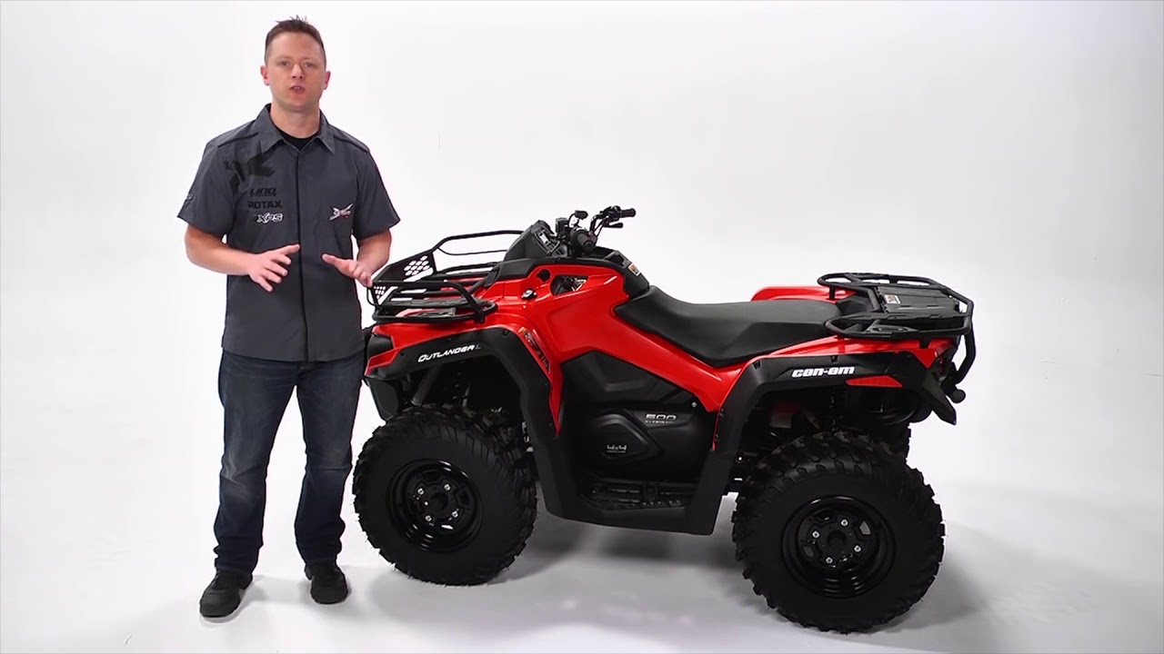 Bumpers and Rack Extension for Can Am Outlander L ATVs - YouTube