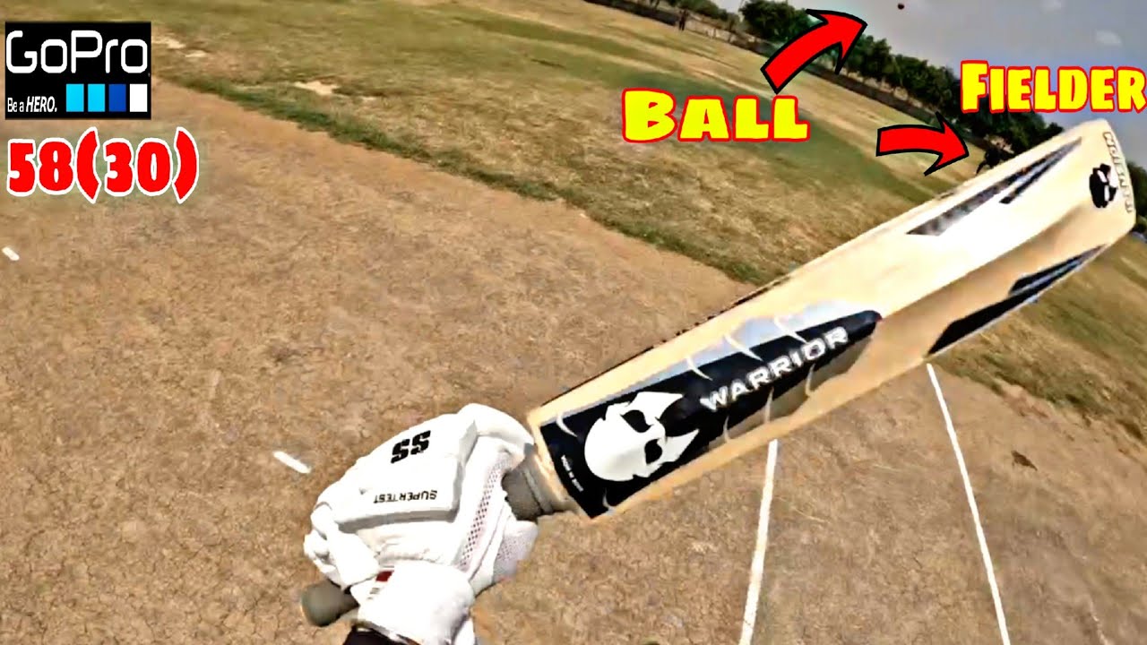 Hero GoPro Batsman POV First match Halmet Camera view 😍 - YouTube