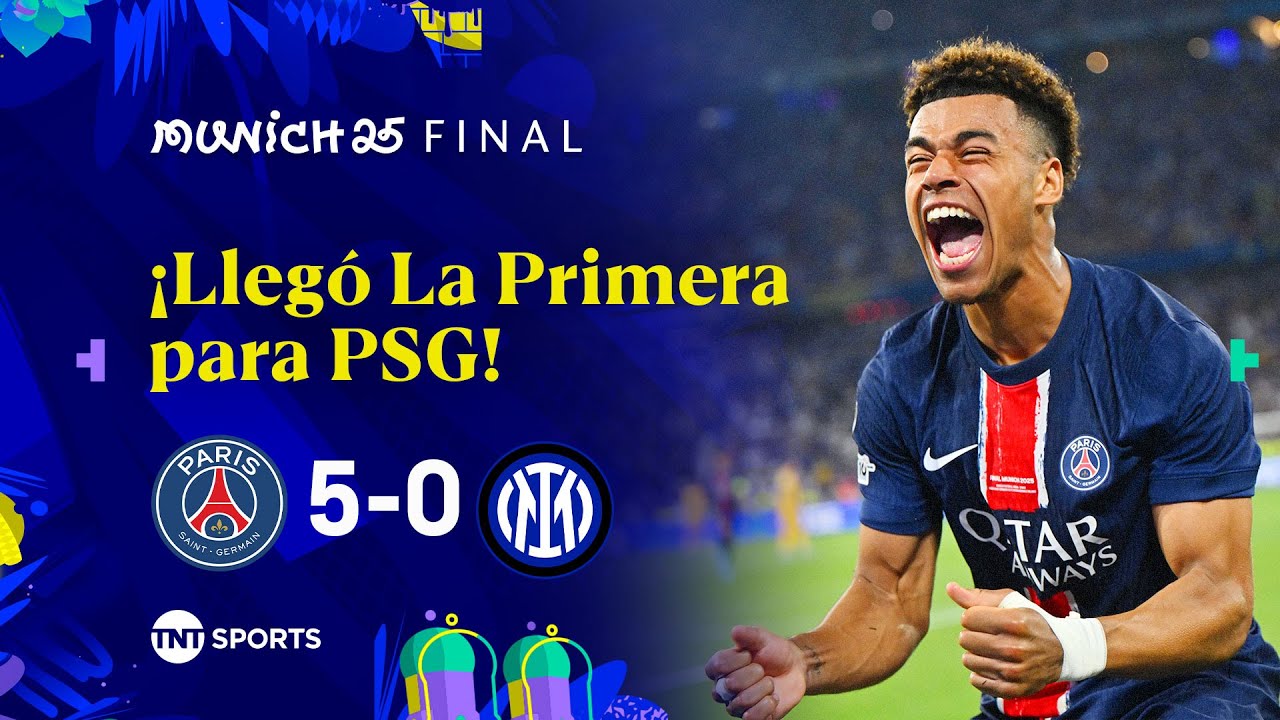 SUMMARY: PSG 5-0 INTER | FINAL | UEFA CHAMPIONS LEAGUE - videoblogs.com