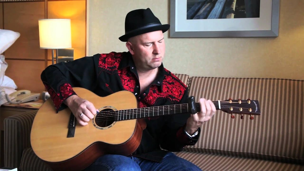 Lee Worden Playing Slide on the MacKenzie & Marr Ian Tyson Ltd. - YouTube
