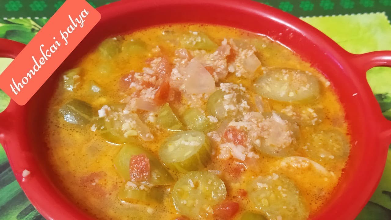 thondekai palya / ivy gourd recipe / ivy gourd palya / side recipe ...