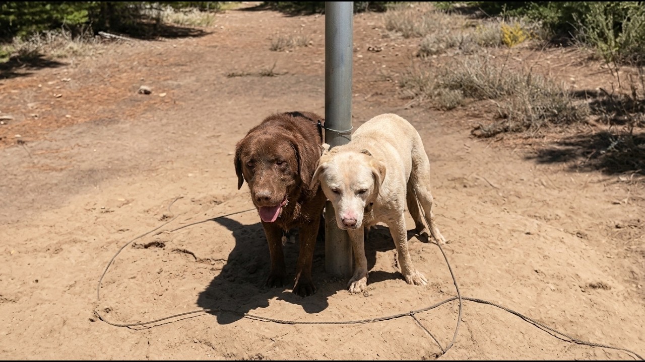 We Found Two Dogs Tied to a Pole — What Happened Next Still Haunts Me ...