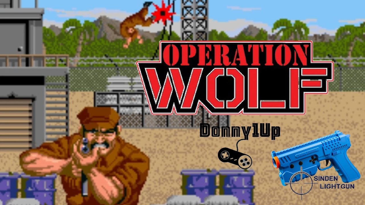 Operation Wolf - (Arcade) - /Sinden Light Gun Gameplay\ - Donny1Up ...