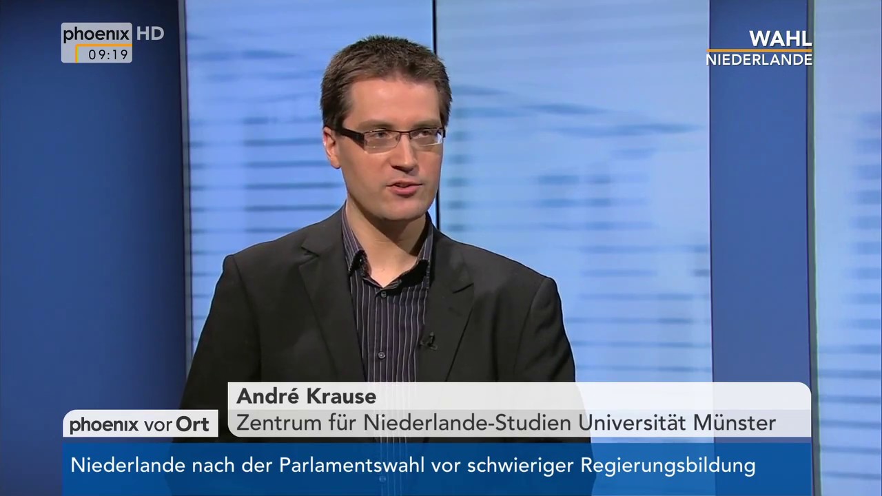 Wahl in den Niederlanden: Expertengespräch mit André Krause am 16.03. ...