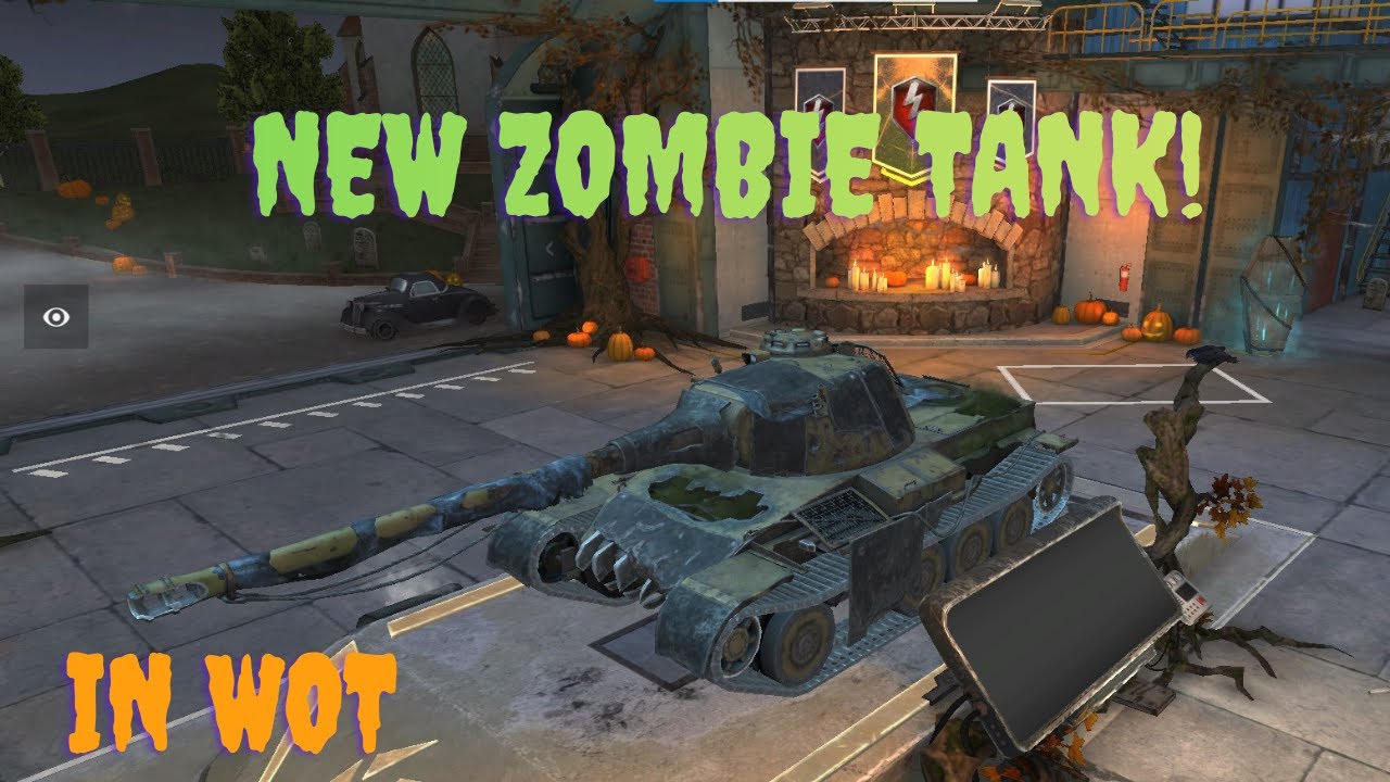A new zombie tank with an immortal crew, the "biter" "Кусака" in WoT ...