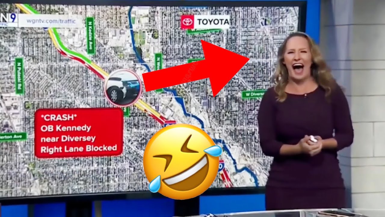 News Anchors Can't Stop Laughing. Funniest News Bloopers 2025 - YouTube