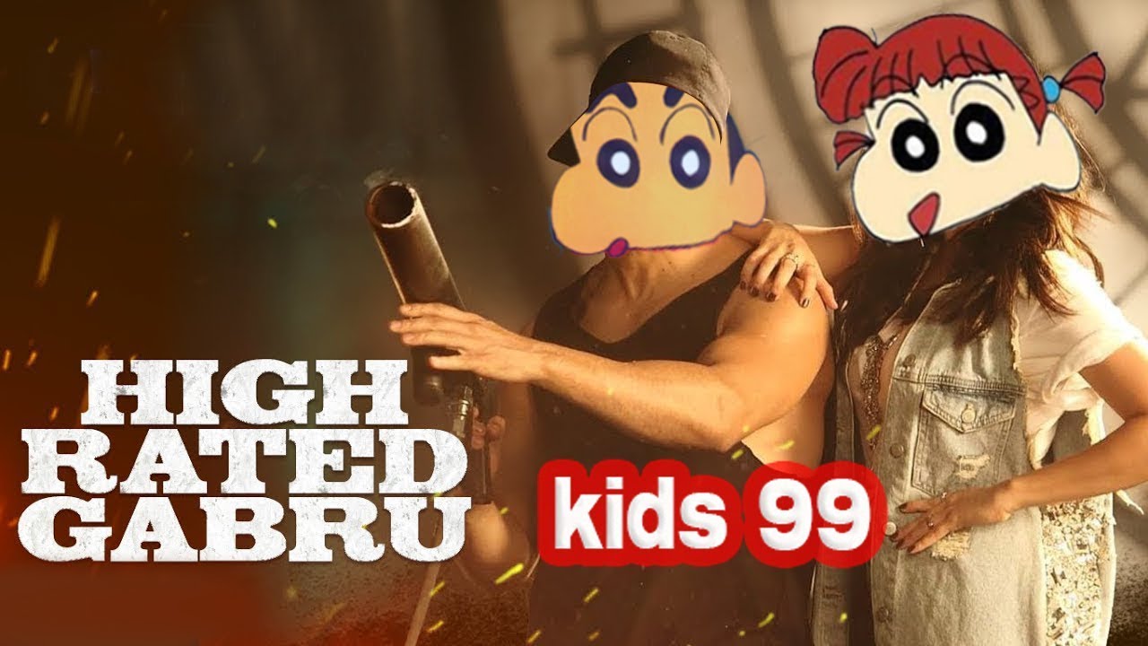 Nawabzaade: High Rated Gabru | Shinchan Cartoon Version | Varun Dhawan ...