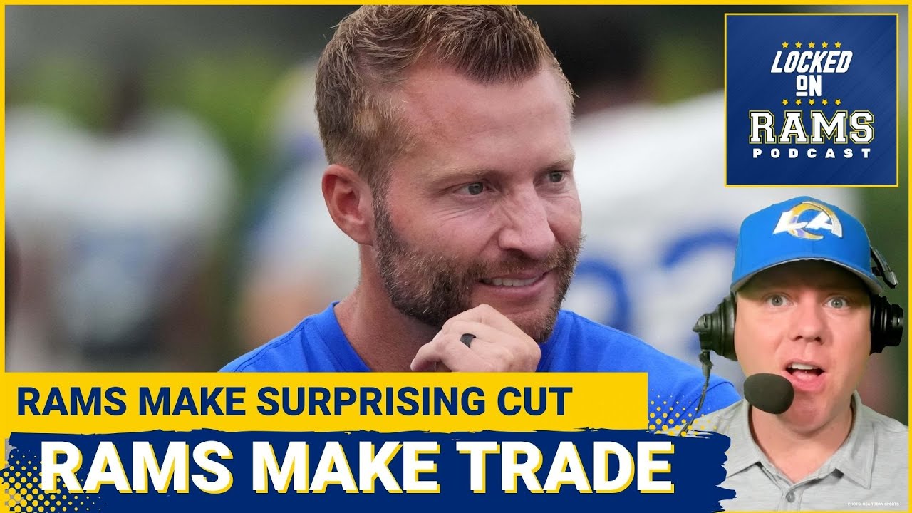 SURPRISE: Rams Make SHOCKING Cut, Trade Offensive Lineman, Rams 53-Man ...