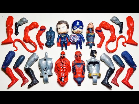 Avengers Toys, Spiderman, Venom, Batman, Captain Marvel, Superman, Captain America
