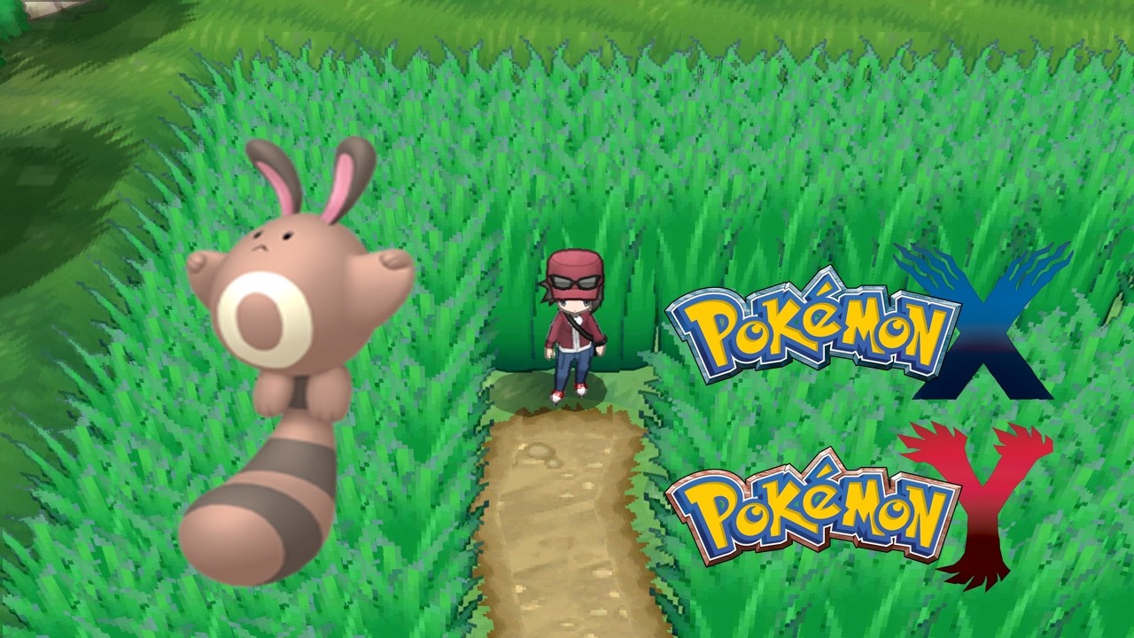 How to get Sentret in Pokemon X & Y - YouTube