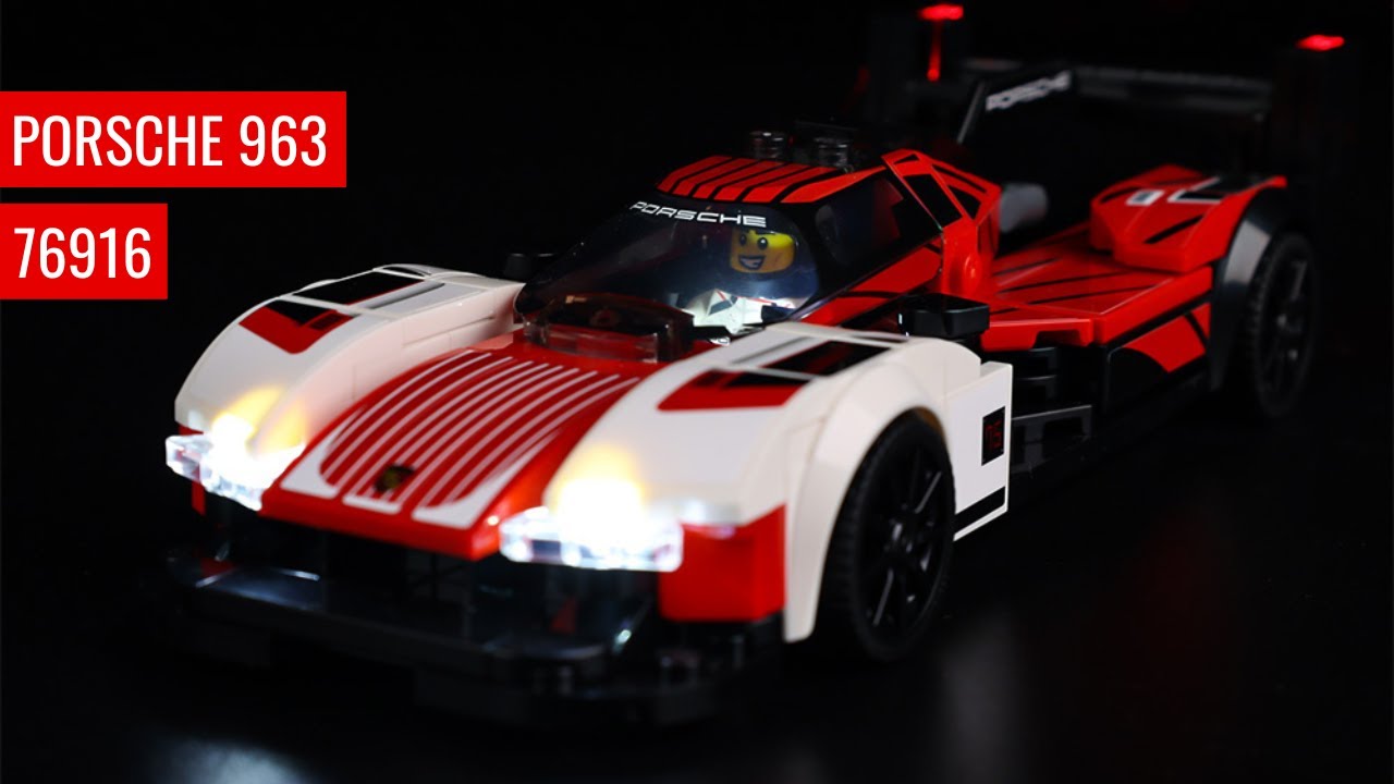 LEGO Porsche 963 76916 Light Kit - YouTube