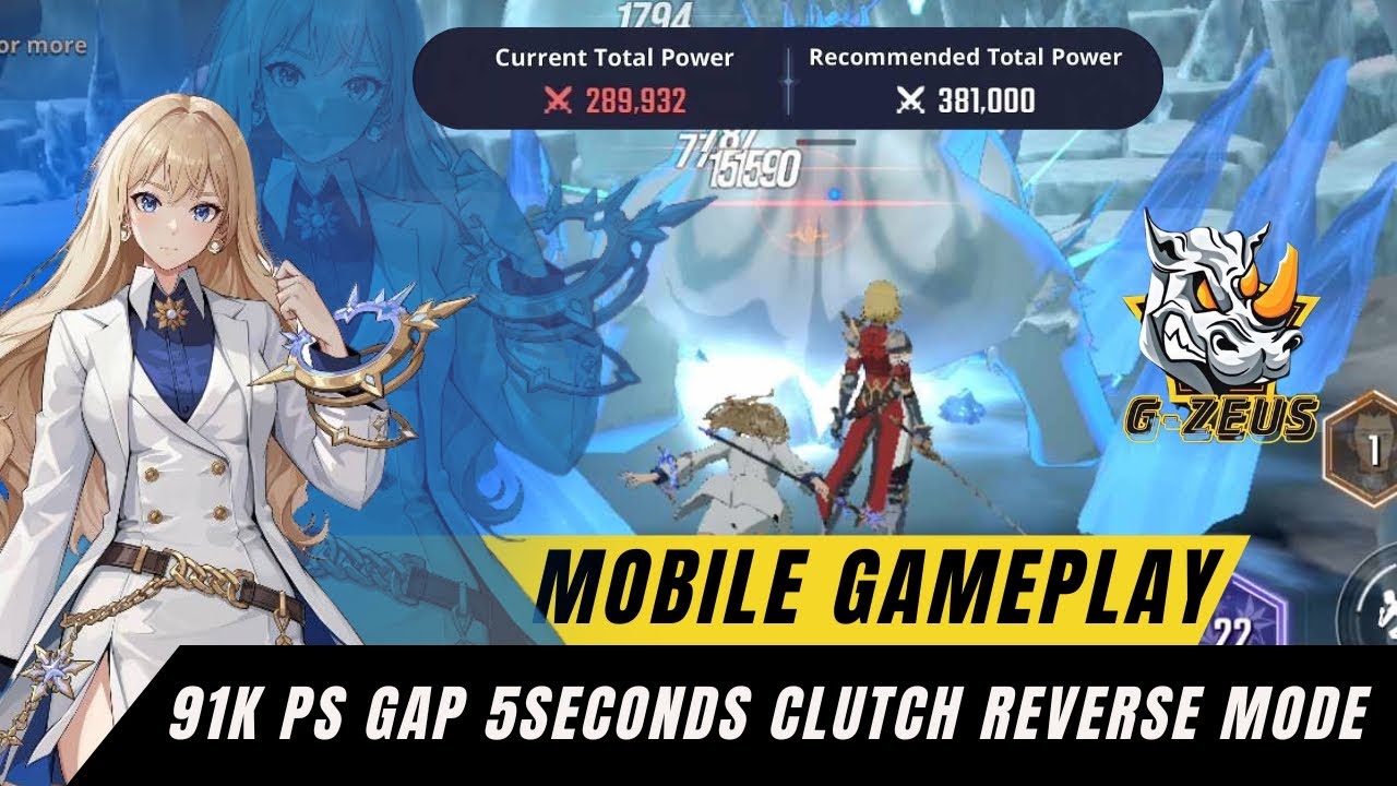 REVERSE MODE First Clear Chapter 10 Wild Beasts 91k PS GAP | Mobile Gameplay | Solo Leveling ...