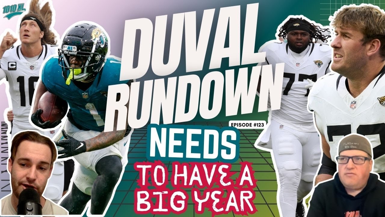 Jacksonville Jaguars with the most at stake in 2025 | Duval Rundown ep ...