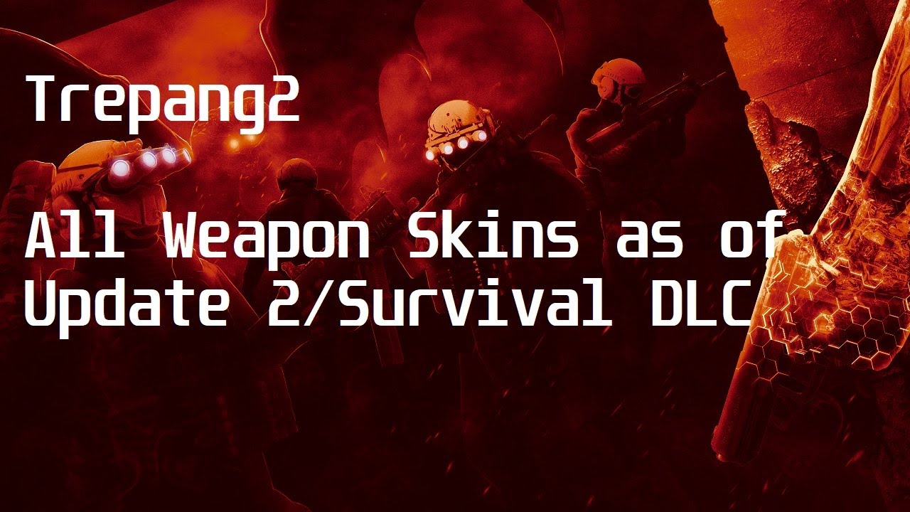 Trepang2 - All Weapon Skins as of Update 2, Survival DLC (October 2023 ...