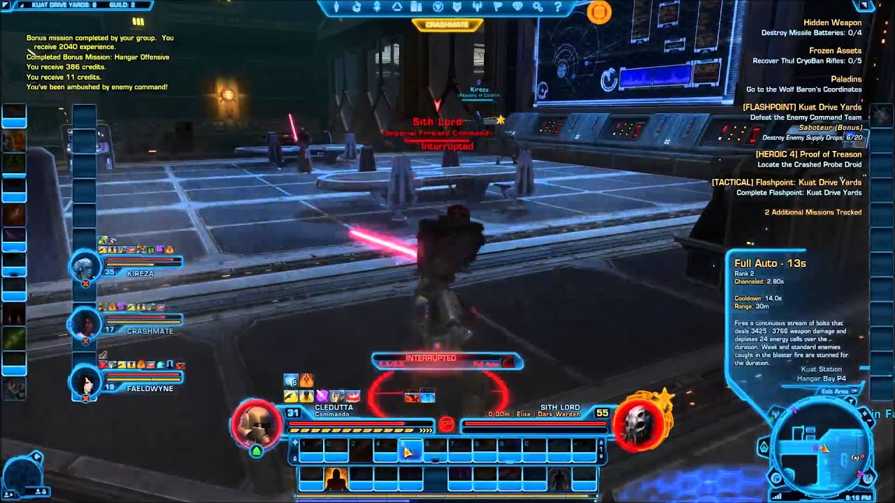 SWTOR Kuat Drive Yards part 1- The Hangar - YouTube