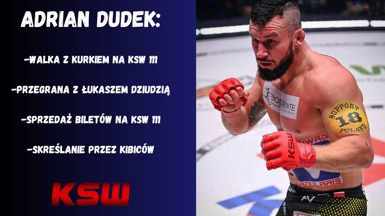 Adrian Dudek: "Jestem pierwszym bardziej doświadczonym rywalem dla ...