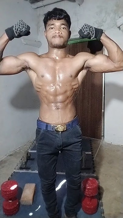 Discipline BoyBicep Hardwork#fitness #shorts #motivation #trending#disciplineboy #fitboynani# ...